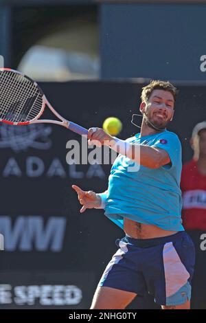 21st February 2023; Jockey Club Brasileiro, Rio, Brazil: ATP 500 Rio ...