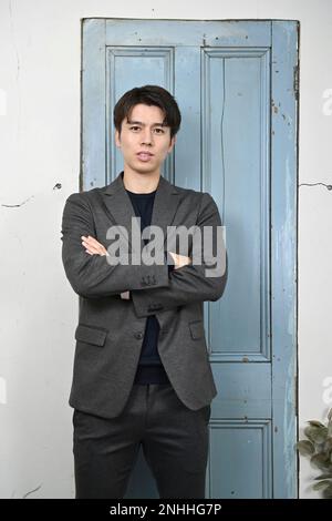 Ao Tanaka poses for a photo in Tokyo on June 17, 2022. 23-year-old ...