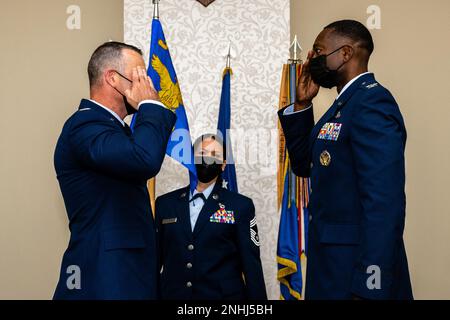 U.S. Air Force Col. Willie Cooper, 375th Mission Support Group ...