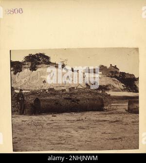 Confederate ram, smokestack perforated by shells Stock Photo - Alamy