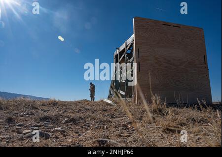 Loadmasters from the 415th Special Operations Squadron eject a cargo ...