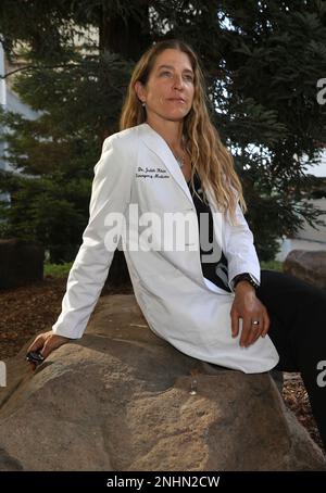 Dr. Judith Klein seen at the ambulance bay at Zuckerberg San Francisco ...