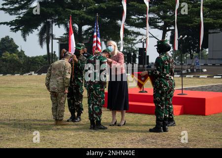 ASEAN Chargé D’Affaires Kate Rebholz and TNI-AU Air Vice Marshal ...