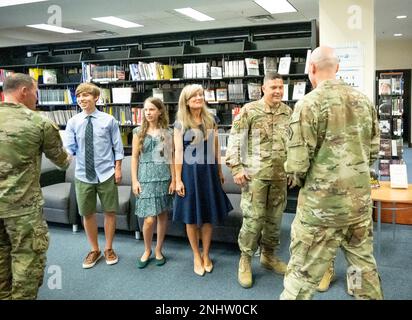 Col. Cort Jackson Hunt, commander of the Soldier Support Institute ...
