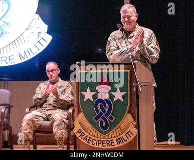 Col. Cort Jackson Hunt, commander of the Soldier Support Institute ...