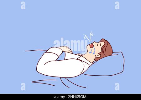 Anatomy of human airway while snoring Stock Vector Image & Art - Alamy