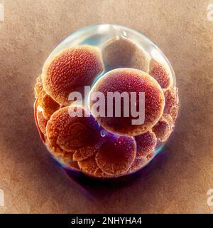 Human early stage embryo, ai generated illustration Stock Photo - Alamy