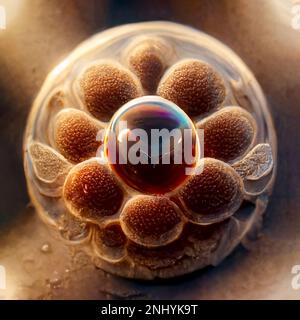 Human early stage embryo, ai generated illustration Stock Photo - Alamy