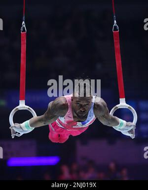 Courtney James Matthew Winston Tulloch of Great Britain performs during ...
