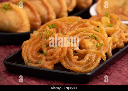 Jalebi Also Called Jilapi, Jilebi, Jilipi, Zulbia, Jerry, Zalebi ...