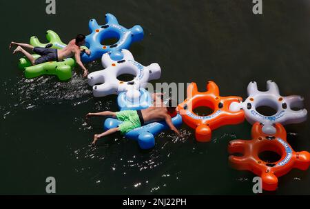 Innovative Watersports LLC founders Clark Whitehead (left), 23 years ...