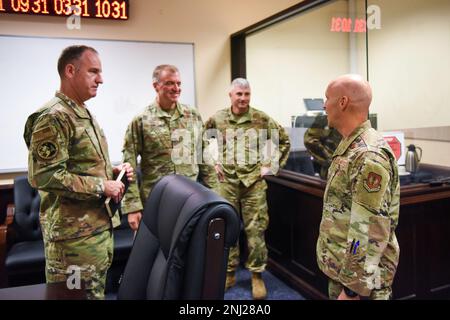 Col. Kevin McCaskey (left), 39th Air Base Wing vice commander, and ...