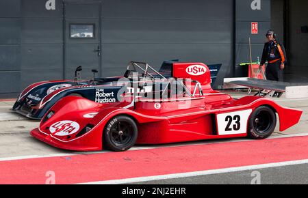 The 1975, Red, March 75S of David Shaw and Greg Caton, competing in the ...