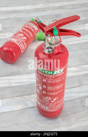 Shot of 1L Lith-EX AVD (Aqueous Vermiculite Dispersion) fire ...