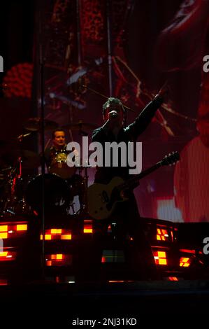 October 21, 2022: Billie Joe Armstrong of Green Day performs on the ...