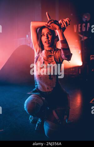 Copenhagen, Denmark. 20th, February 2023. The American singer Caroline ...