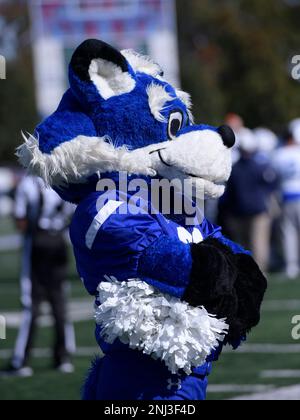 TERRE HAUTE, IN - OCTOBER 08: Indiana State University Sycamores spirit ...