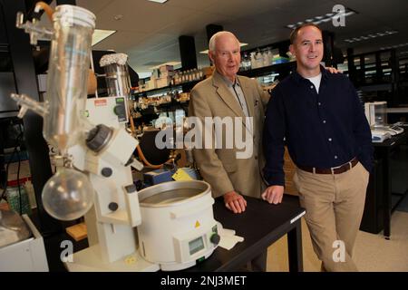 Dr. Joseph Muchowski (left) and his son Dr. Paul Muchowski (right ...