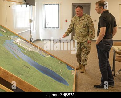 U.S. Army Col. Scott Meyers, commander, Camp Grayling Joint Maneuver ...