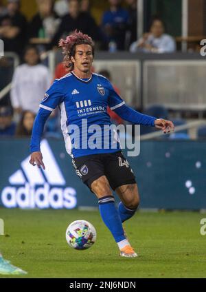 Cade Cowell of the United States controls the ball during a FIFA U-20 ...