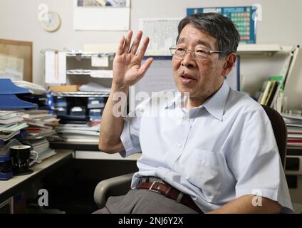 Tsutomu Miyasaka, a specially-appointed professor of Toin University of ...