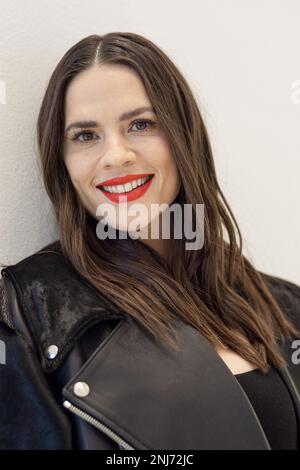 Milan, February 22, 2023. Exclusive - Hayley Atwell poses after Del ...