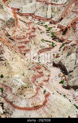 Buttes and Cliffs at Coal Mine Canyon Stock Photo - Alamy