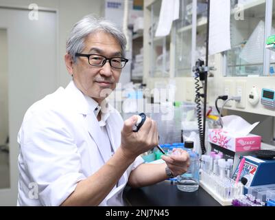 Masato Hasegawa, the Head of Department of Brain and Neurosciences in Tokyo Metropolitan ...