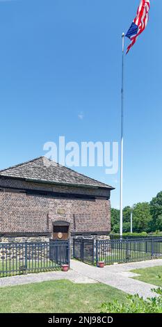 The Fort Pitt Block House Stock Photo - Alamy