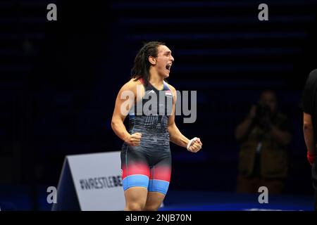 Samar Amer Ibrahim HAMZA of Egypt, silver, Yasemin ADAR of Turkey, gold ...