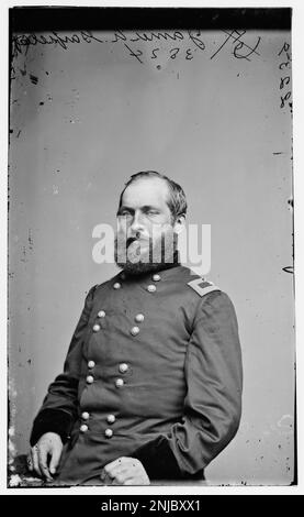 This image shows President James A. Garfield with his family ...