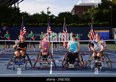 Jade Moreira Lanai and Maylee Phelps pose for a photo during a trophy ...