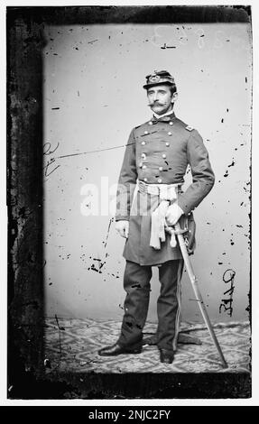 Portrait of Felix Salm-Salm, captured by Brady-Handy, showcasing the ...