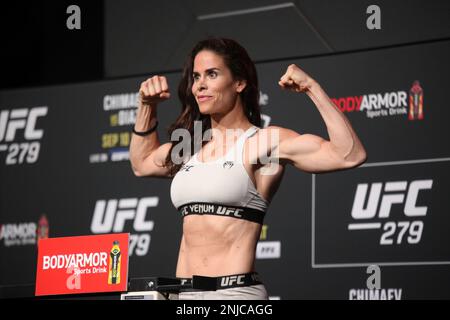 LAS VEGAS, NV - September 9: Danyelle Wolf on stage while the madness ...