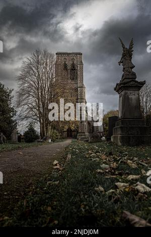 aerial view of countryside fields and forests with small lakes in ...