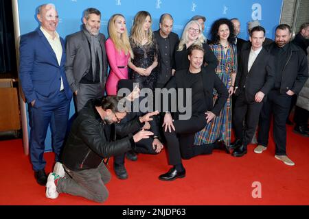 INFINITY POOL, from left: Alexander Skarsgard, Mia Goth, 2023. © Neon ...