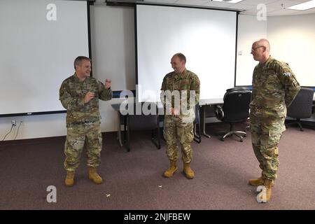 Master Sgt. Rubin Wright, 168th Security Forces, recognized by Col ...