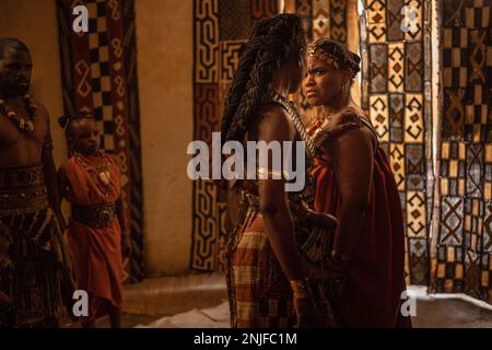 AFRICAN QUEENS: NJINGA, Adesuwa Oni (left), (Season 1, aired Feb. 15 ...