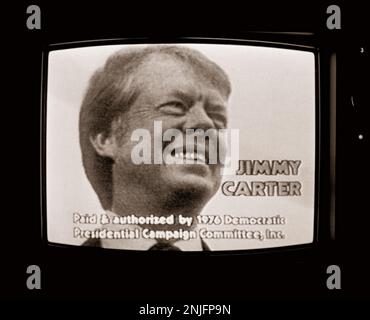 1976 television ads for Democratic Presidential candidate Jimmy Carter ...