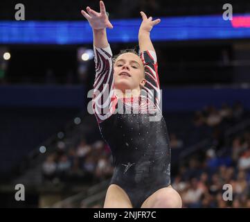 August 21, 2022: Joscelyn Roberson of NE Texas Elite competes on the ...