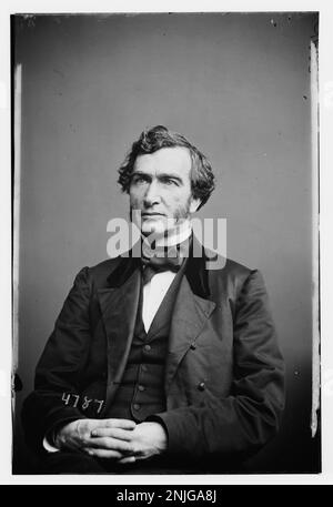 Portrait of Hon. Justin Smith Morrill, a U.S. Senator from Vermont and ...