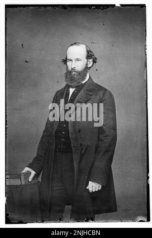 Hon. Eli Thayer of Mass Stock Photo - Alamy