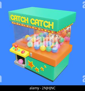 event game machine picking machine 3d object graphic image Stock Photo ...
