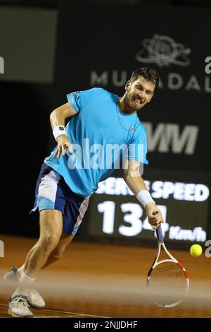 22nd February 2023; Jockey Club Brasileiro, Rio, Brazil: ATP 500 Rio ...