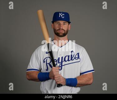 This is a 2023 photo of Tyler Gentry of the Kansas City Royals baseball ...