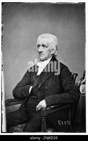Portrait of Rev. Lyman Beecher, a prominent 19th-century clergyman ...