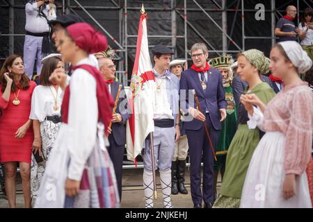 Festivities in honor of the Virgen Blanca, Vitoria, Basque Country ...