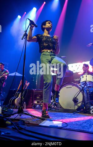 Samuel Holden Jaffe performs as Del Water Gap at The Eastern, Wednesday ...
