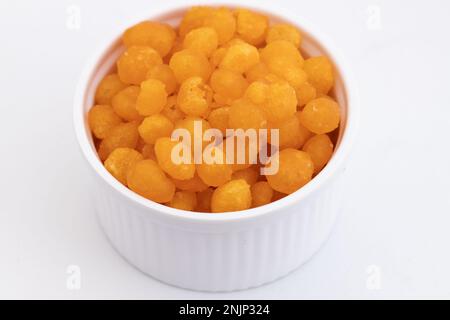 Besan Boondi Also Called Buniya, Boondia, Boondiya, Bunia Are Famous ...