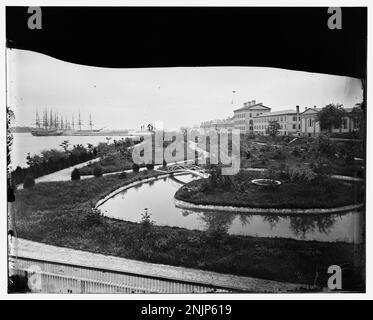 19th century view of Annapolis, Maryland Stock Photo - Alamy